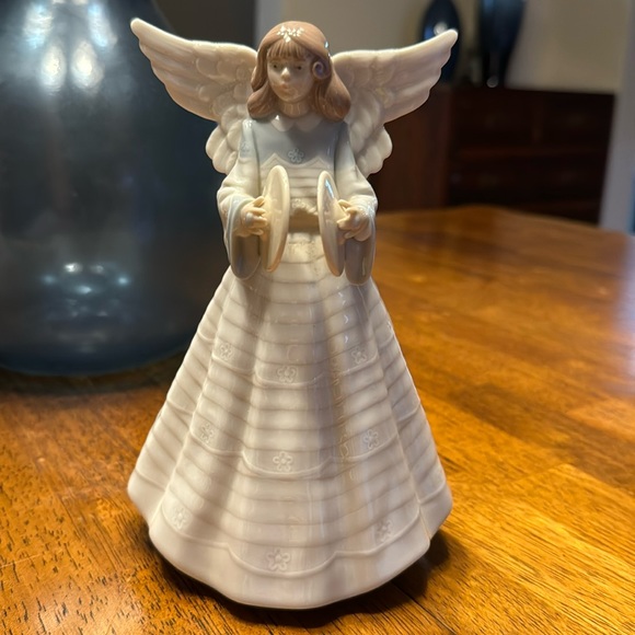 Lladro | Art | Lladro Pre Owned Cymbalist Figurinetree Topper | Poshmark